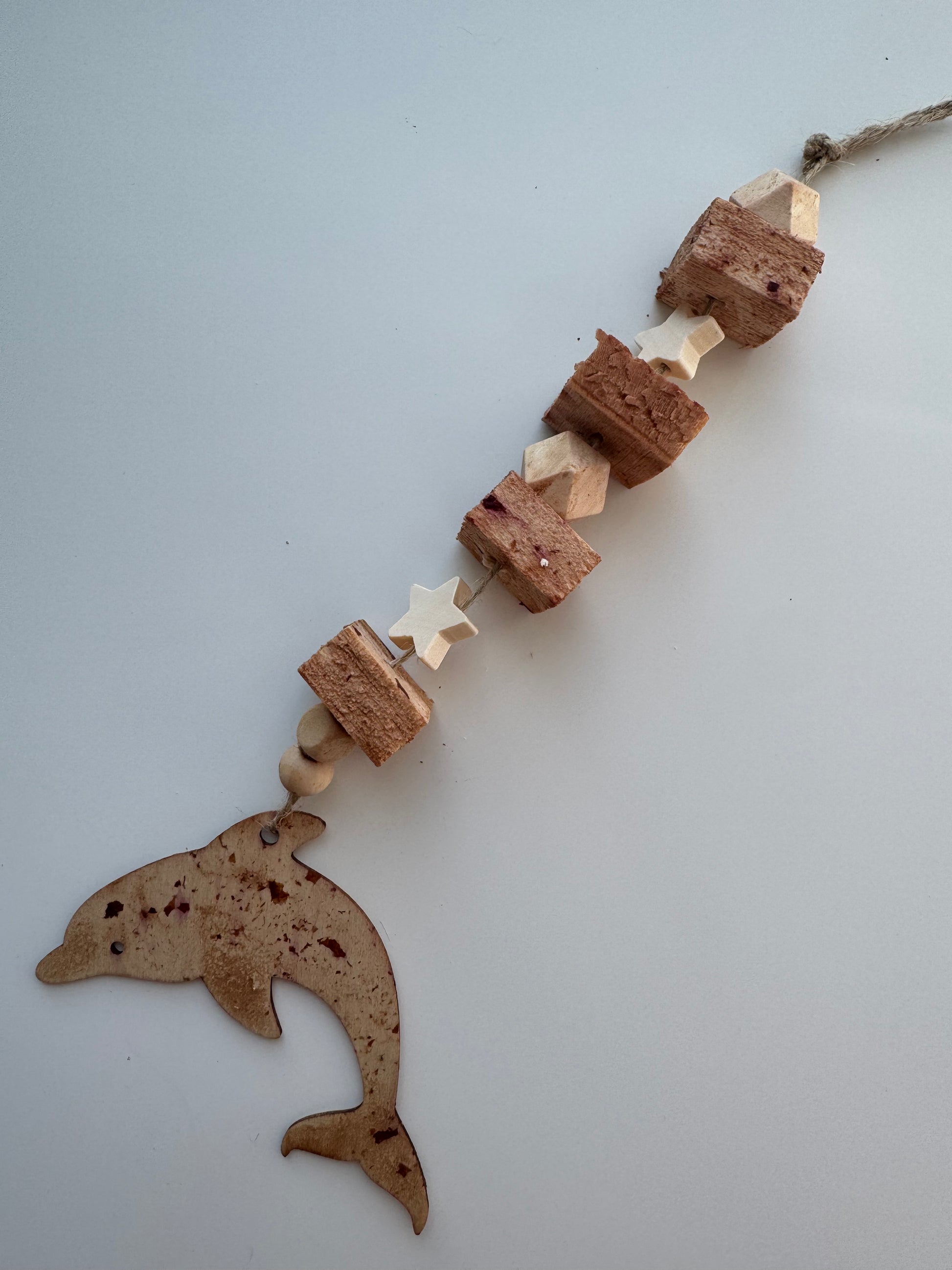 Ditsy Dolphin Hanger – Lavender & Meadow Bun Co.